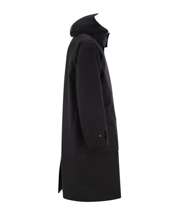 Herno Hooded Buttoned Coat