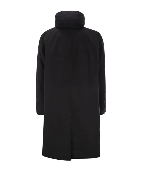 Herno Hooded Buttoned Coat