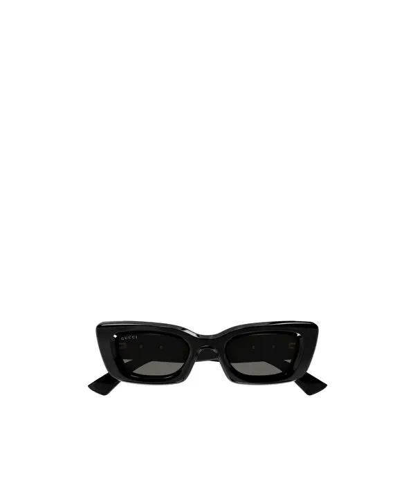 Gucci Rectangle Frame Sunglasses - Black