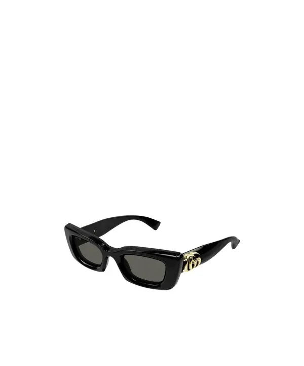Gucci Rectangle Frame Sunglasses - Black