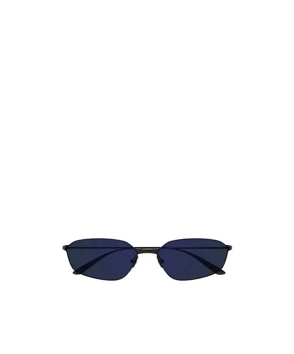 Balenciaga Slim Rectangular Sunglasses - Blue