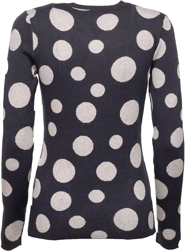 Emporio Armani Polka Dot Knit Pullover