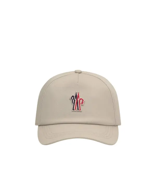Moncler Logo Baseball Cap - Nude
