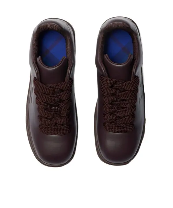 Burberry Equestrian Knight Embossed Sneakers