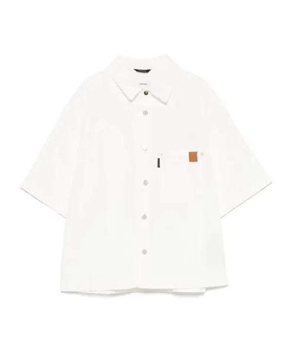 HAIKURE Twill Shirt - White