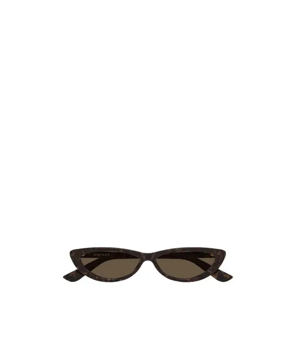 Alexander McQueen Cat-eye Frame Sunglasses - Black