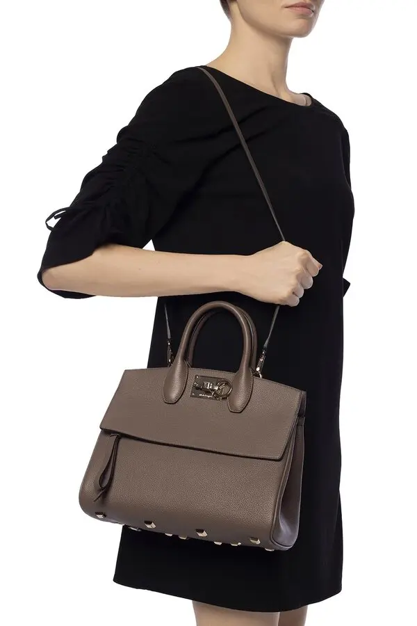 FERRAGAMO Studio Small Top Handle Bag