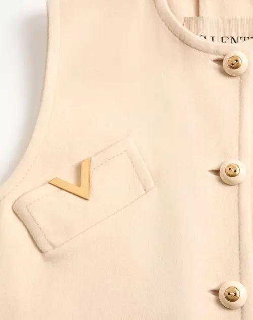 Valentino Garavani Compact Drap Gilet