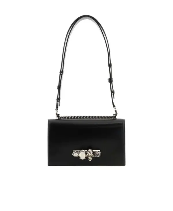 Alexander McQueen Jewelled Foldover-top Shoulder Bag