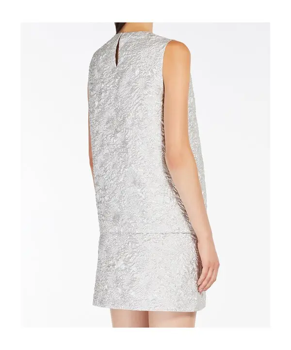 Max Mara Jacquard Crew-neck Sleeveless Top