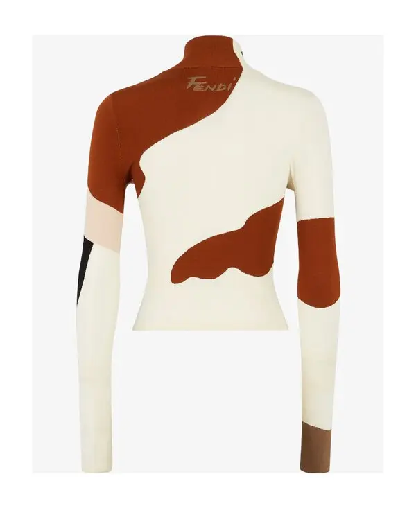 Fendi High Neck Jumper