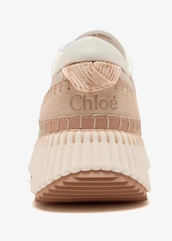 Chloé Nama Sneakers - Pink