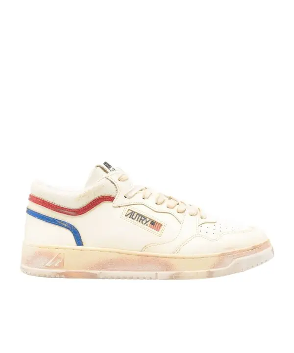AUTRY Medial Stripe" Sneakers - White