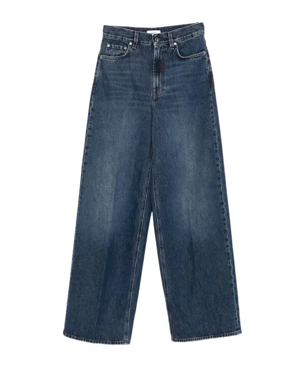 TOTEME High-waisted Straight-leg Jeans