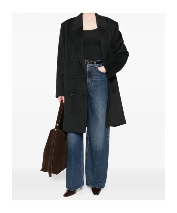 TOTEME High-waisted Straight-leg Jeans