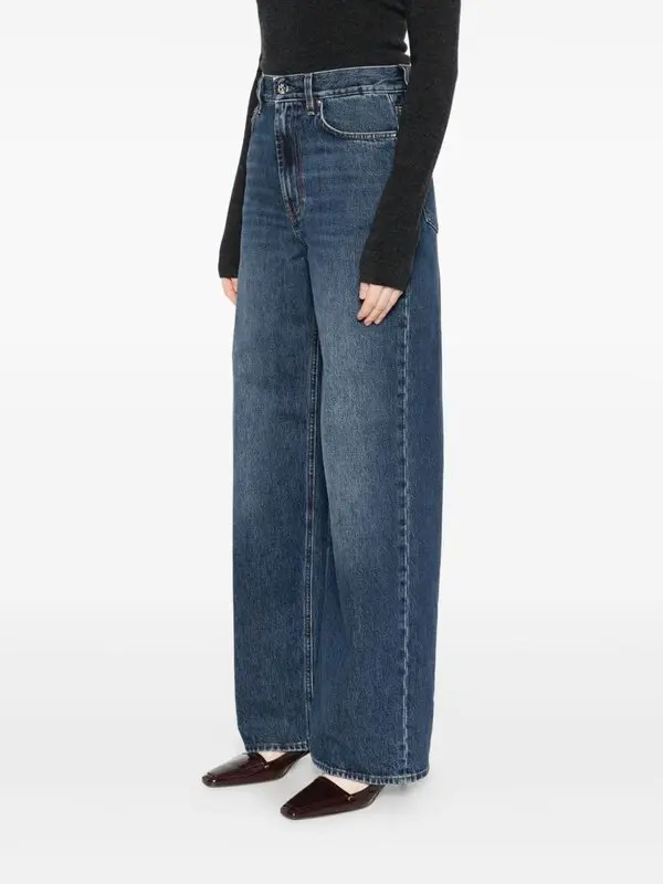 TOTEME High-waisted Straight-leg Jeans