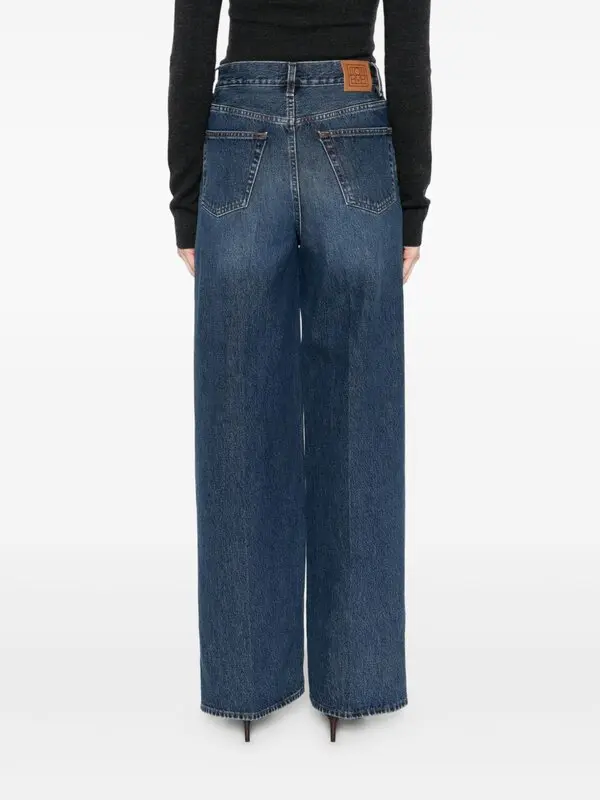 TOTEME High-waisted Straight-leg Jeans