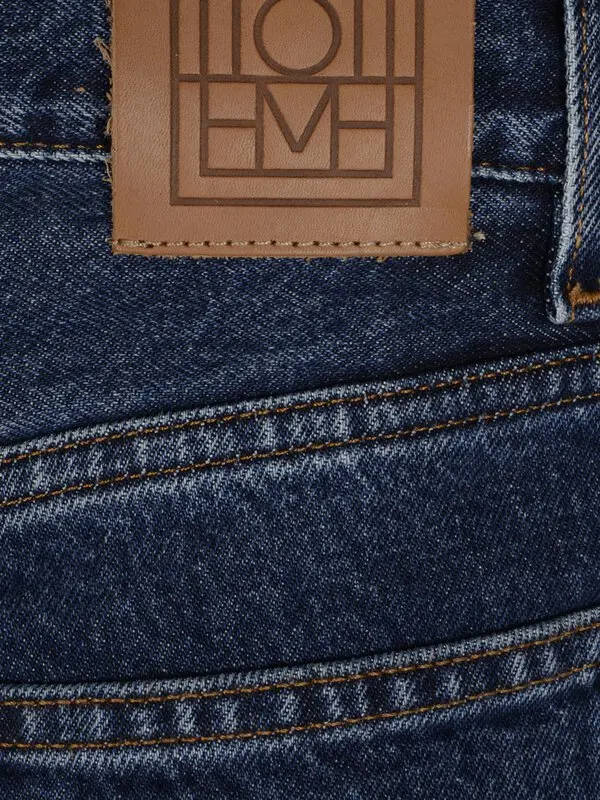 TOTEME High-waisted Wide-leg Jeans