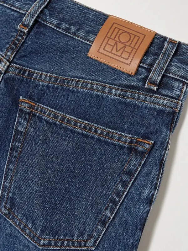TOTEME High-waisted Wide-leg Jeans