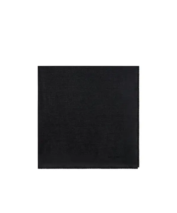 Givenchy Monogram Frayed Edge Scarf