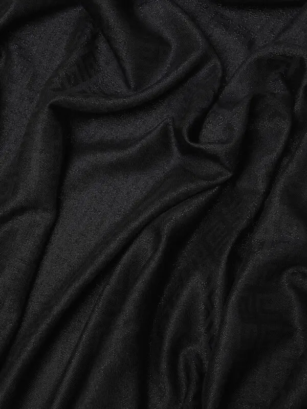 Givenchy Monogram Frayed Edge Scarf