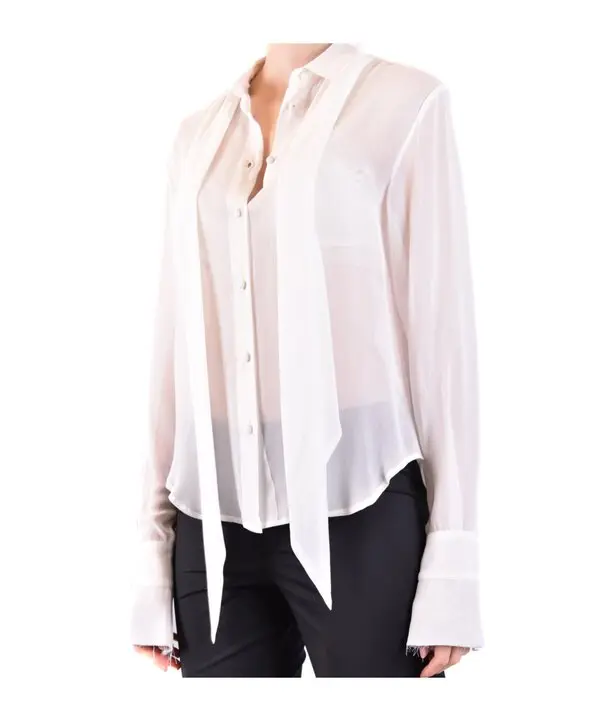 Philosophy Di Lorenzo Serafini Raw-edge Long-sleeved Shirt