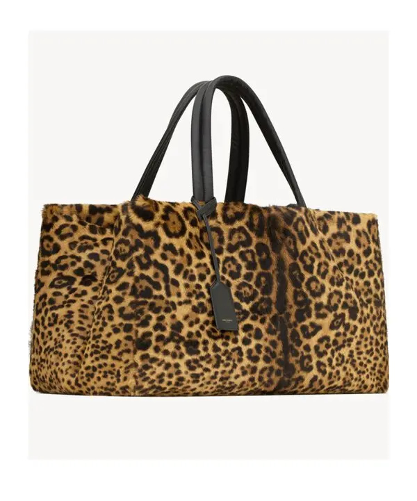 Saint Laurent Weekender In Pony Hair Leather