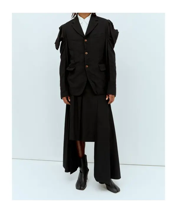 Comme Des Garçons Layered Sleeve Blazer