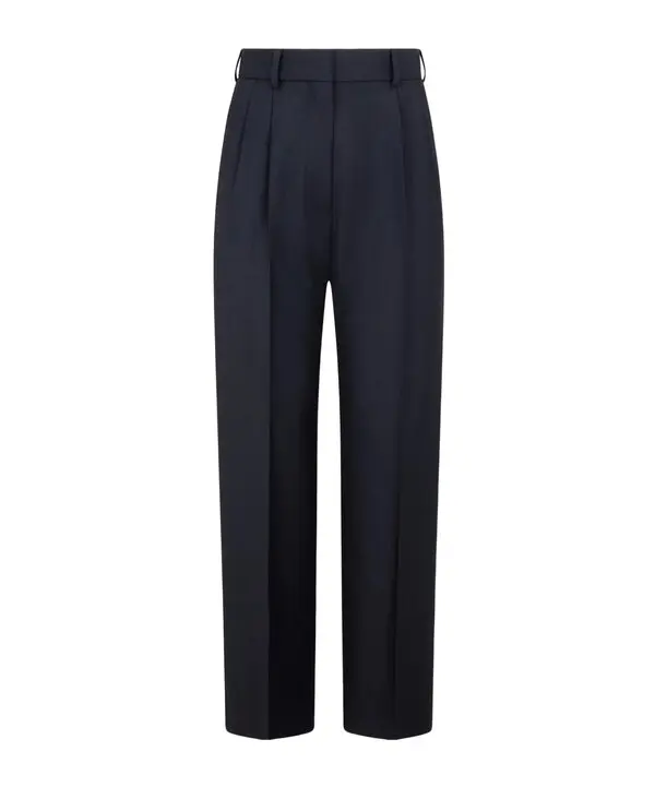 BLAZÉ MILANO Blaz Milano Fox Straight-leg Pants - Navy Blue
