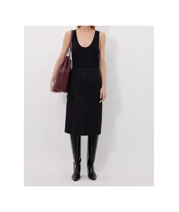Loulou De Saison Jasper Cargo Pockets Skirt