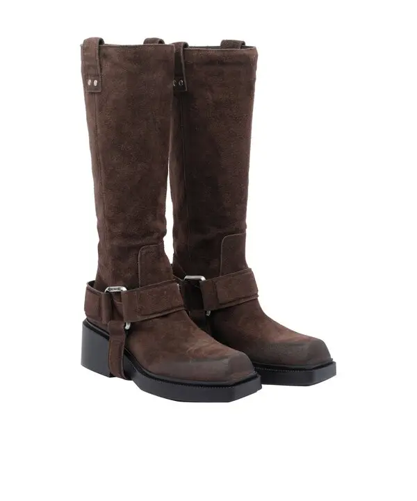 VIC MATIE Square Toe Heeled Boots