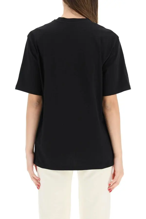 MSGM Graphic Logo T-shirt - Black