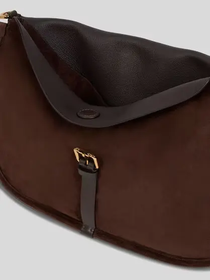 Etro Maxi Suede Pony Bag