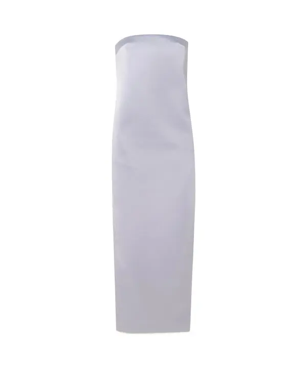 16Arlington Strapless Maxi Dress With Plunge Neckline And Back Slit