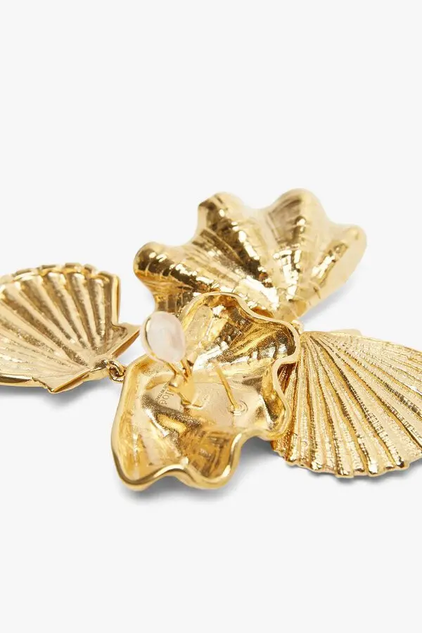 Chloé Shell Drop Earrings