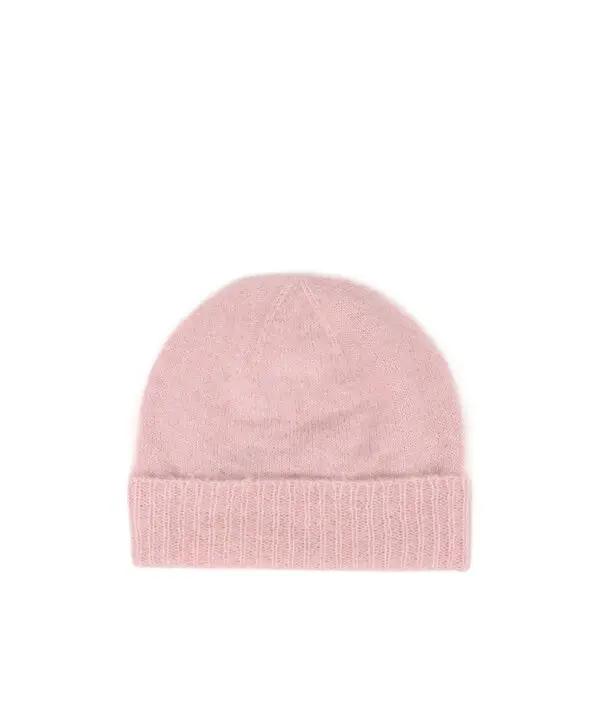 VIVIENNE WESTWOOD Plush Knitted Hat - Pink