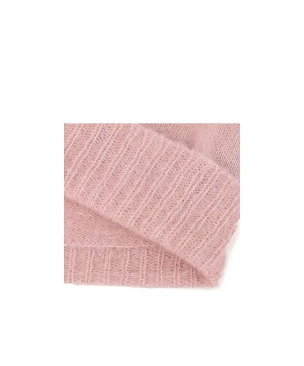 VIVIENNE WESTWOOD Plush Knitted Hat - Pink