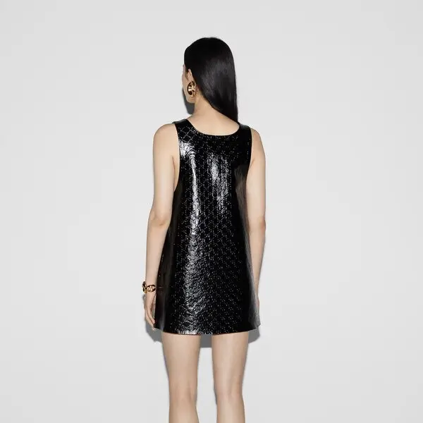 Gucci Gg Embossed Mini Dress
