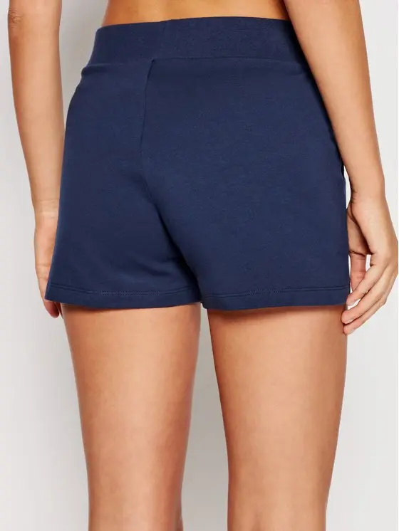 Emporio Armani Logo Print Fitted Shorts