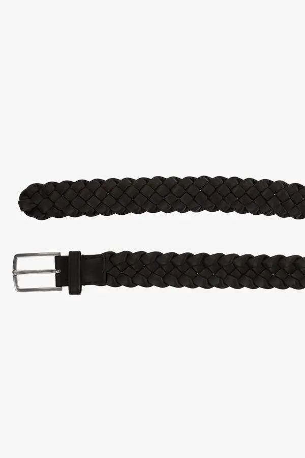 Bottega Veneta Woven Leather Belt