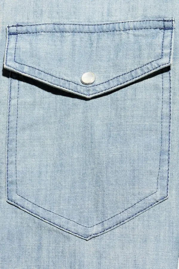 Isabel Marant Étoile Double-pocket Cotton Shirt - Blue