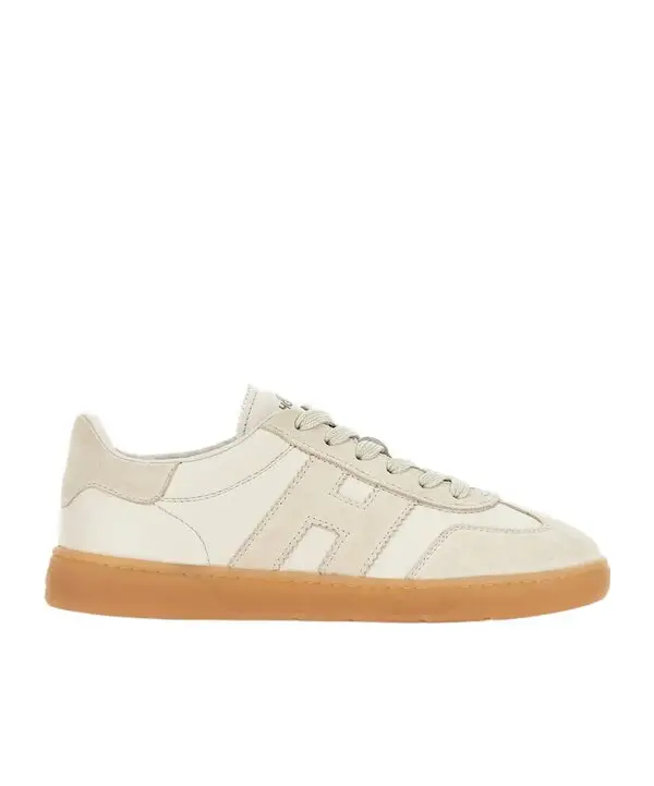 Hogan Cool Side H Patch Sneakers - Ivory