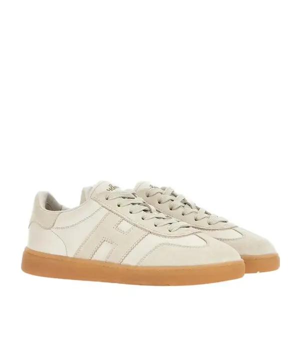 Hogan Cool Side H Patch Sneakers - Ivory