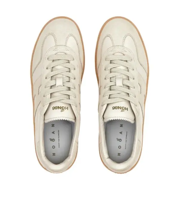 Hogan Cool Side H Patch Sneakers - Ivory