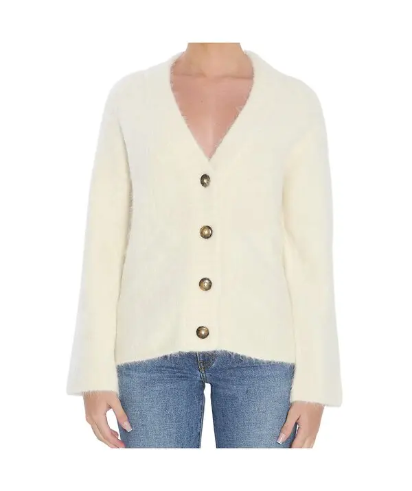 Loulou De Saison Lynn Cardigan - White