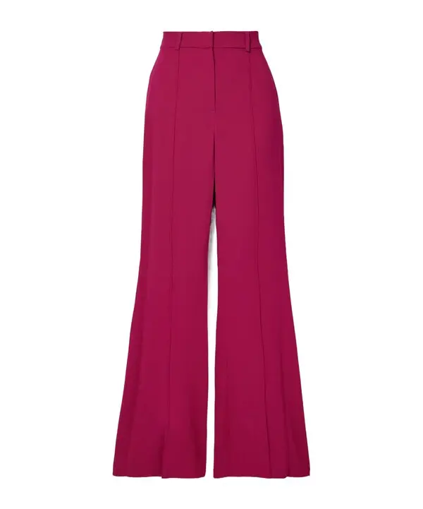 Elie Saab Cady Flare Pants - Red