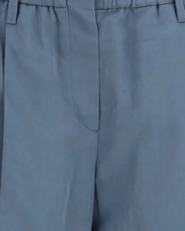 Brunello Cucinelli Monili Detailed Wide Leg Trousers