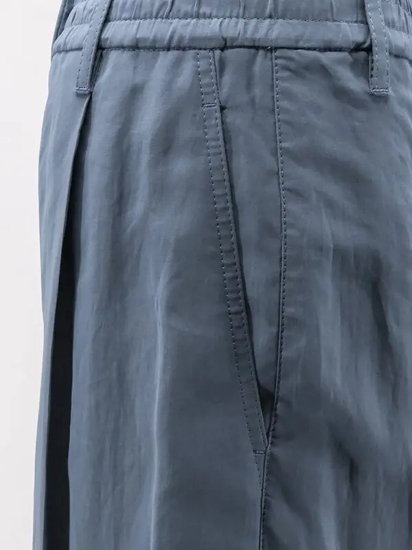 Brunello Cucinelli Monili Detailed Wide Leg Trousers