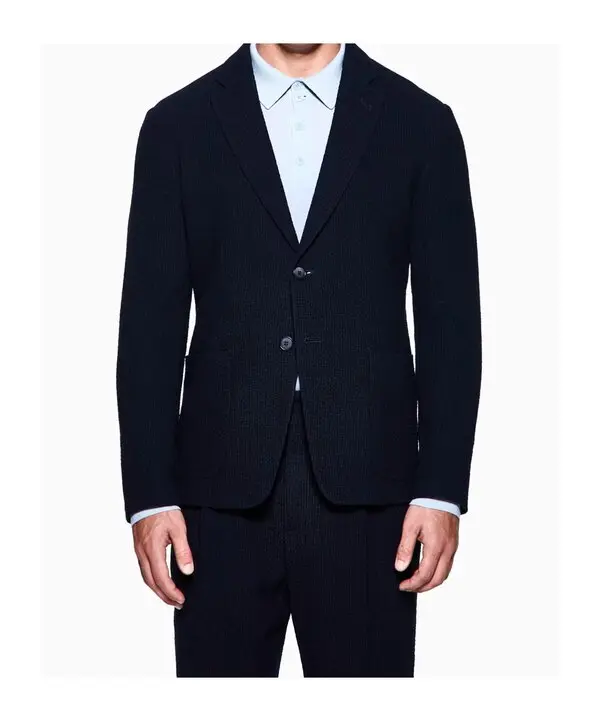 Giorgio Armani Single-breasted Blazer - Blue
