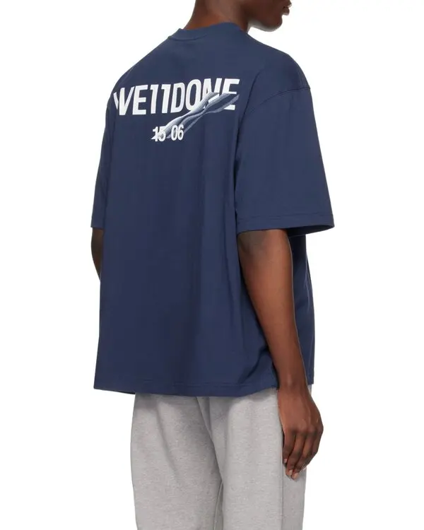 We11Done Logo Printed Crewneck T-shirt